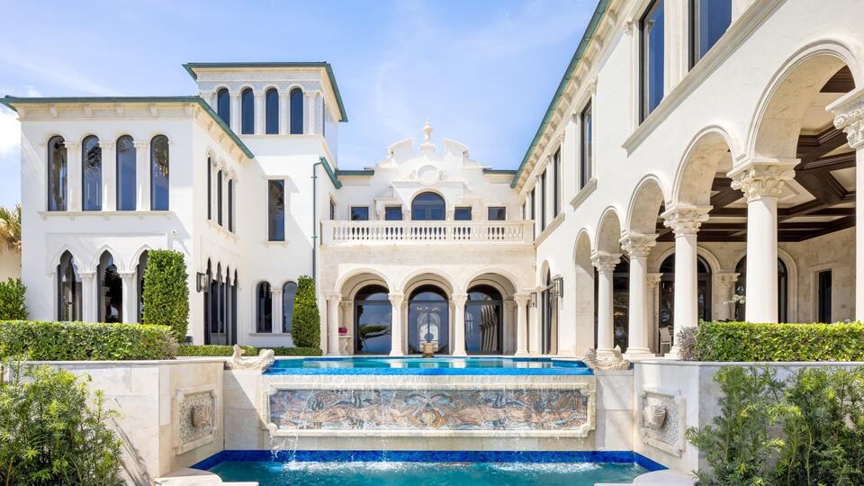 A look inside a $60 million Florida mansion with subterranean secrets ...