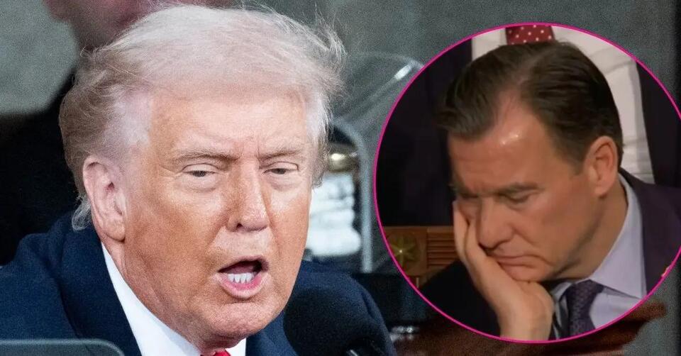 Donald Trump Puts Members of Congress to Sleep as He Rambles During ...