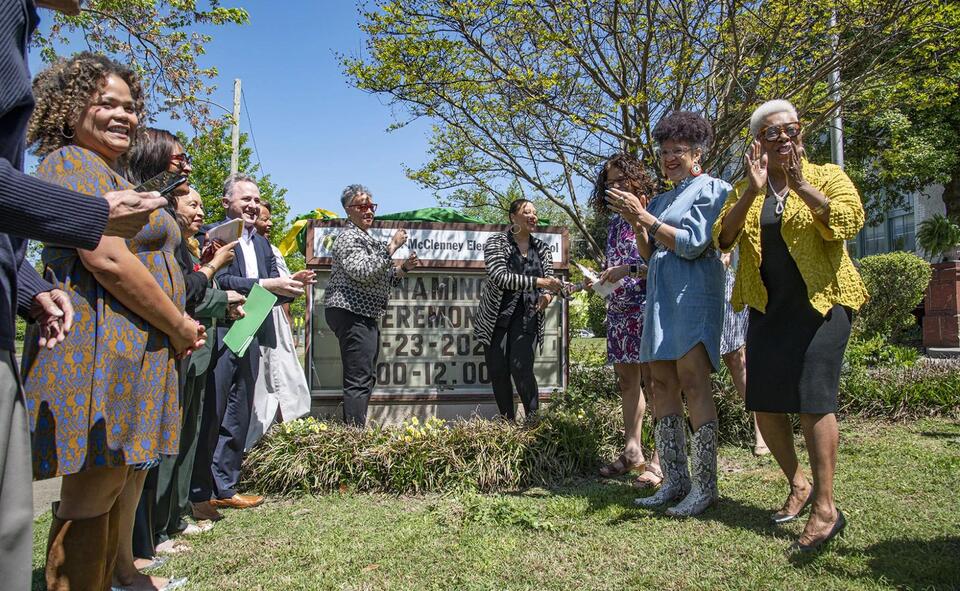 Former Ginter Park elementary renamed to honor school’s first Black ...