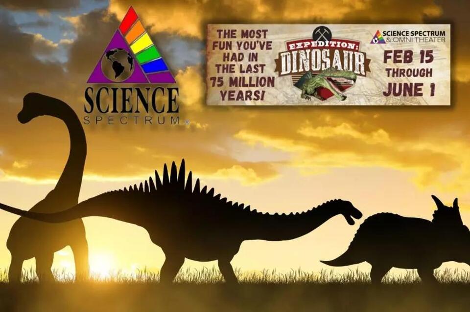 ‘Expedition Dinosaur': See Lifesized Dinos At the Science Spectrum ...