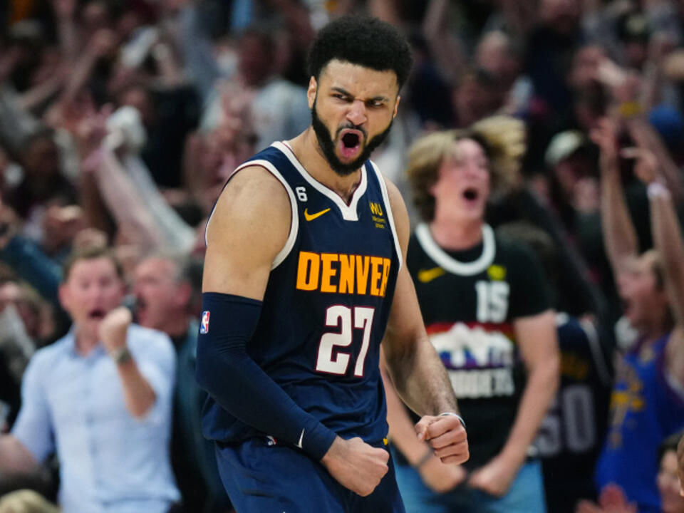 Jamal Murray's Celebration After Half-Court Buzzer Beater Catches Eyes