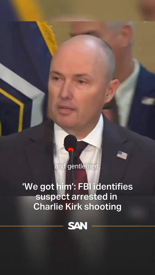 The FBI has identified the suspect arrested in connection with the assassination of conservative ...