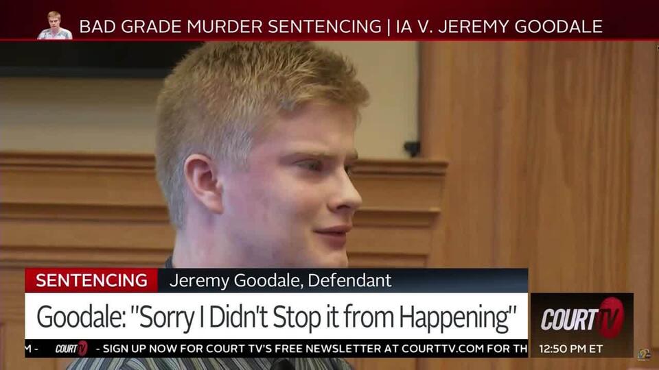 Jeremy Goodale Apologizes to Victim’s Family - NewsBreak