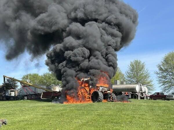 Mifflintown Case IH Tractor Fire Cause Unknown - NewsBreak