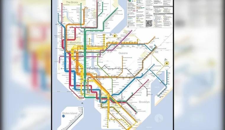 MTA's First Major NYC Subway Map Redesign Since 1979 Draws Mixed ...