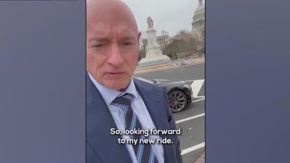 AZ Sen. Mark Kelly is selling his Tesla - NewsBreak
