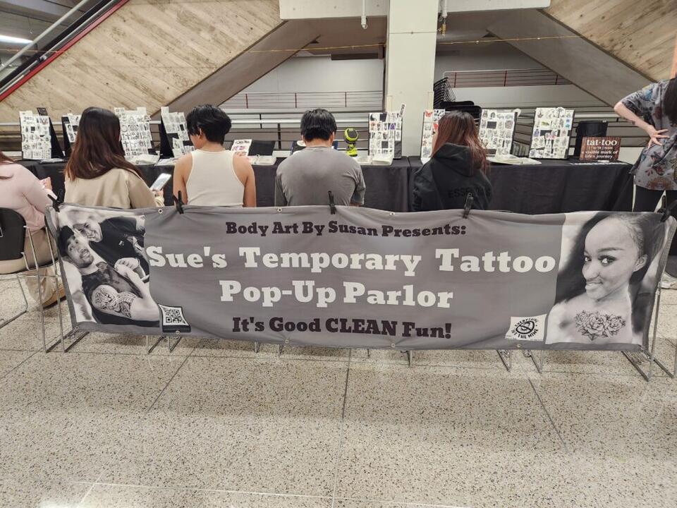 Temporary Tattoo Pop-up Parlor Brought by Campus Organizations - NewsBreak