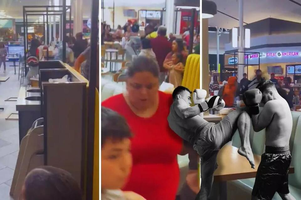 Texas Mall Brawl Caught on Camera - NewsBreak