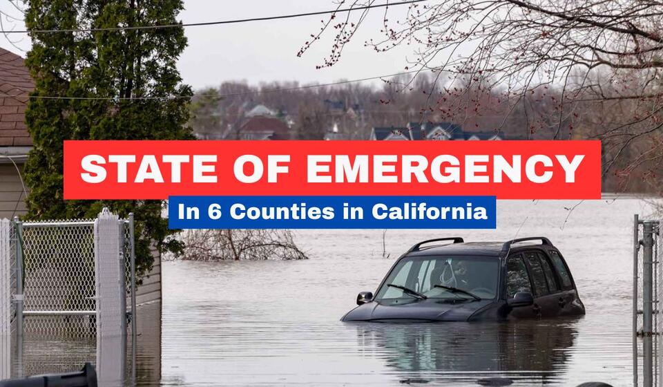 6 California Counties Under State of Emergency After Flash Floods and ...