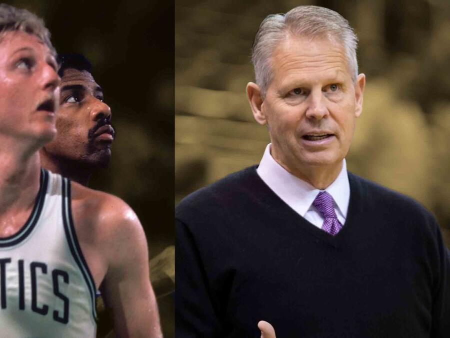 "Man, you need to retire" – Danny Ainge reveals how Larry Bird's trash ...