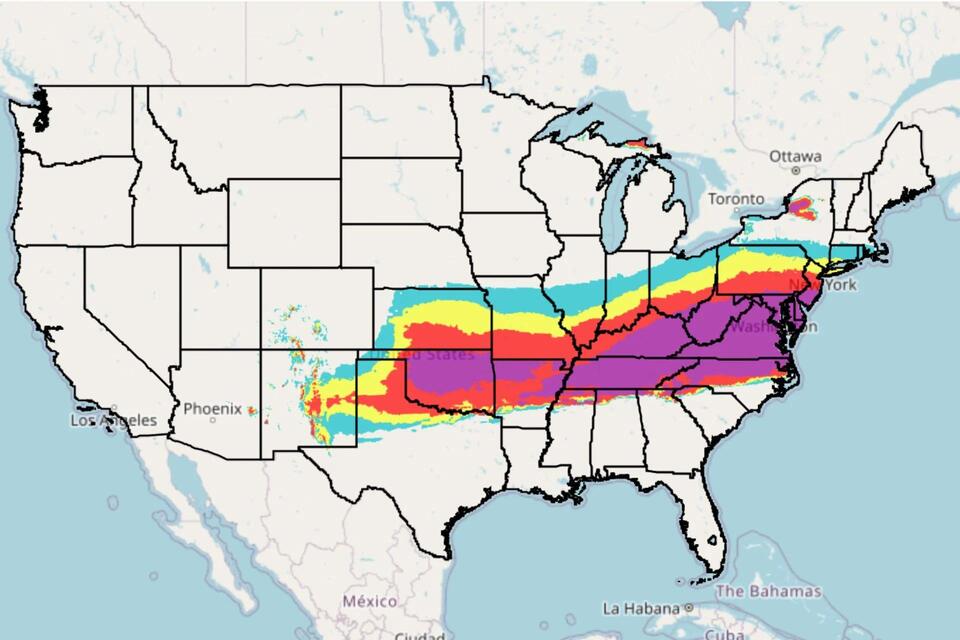 Eastern US Braces for Its Most Extreme Winter Storm of the Season ...