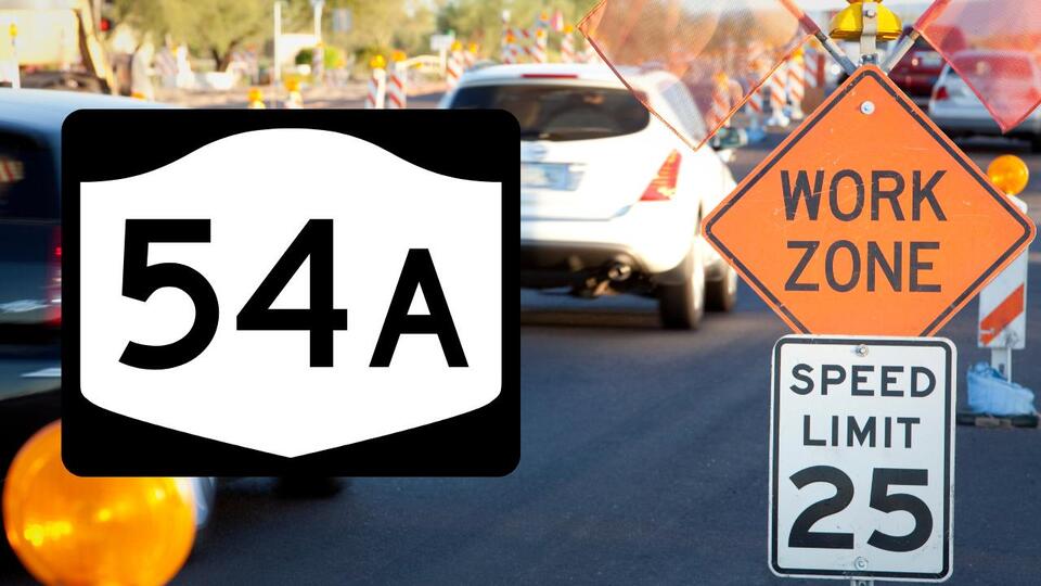 State Route 54-A closed in Pulteney for retaining wall replacement ...