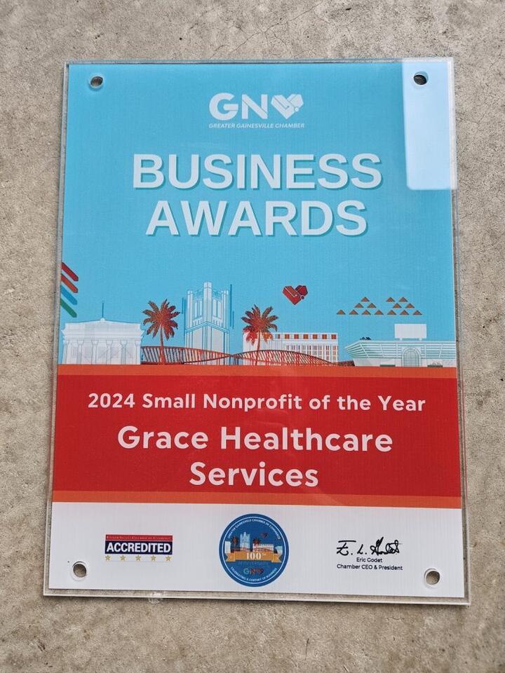 Grace Healthcare Services wins 2024 Small Nonprofit of the Year at ...