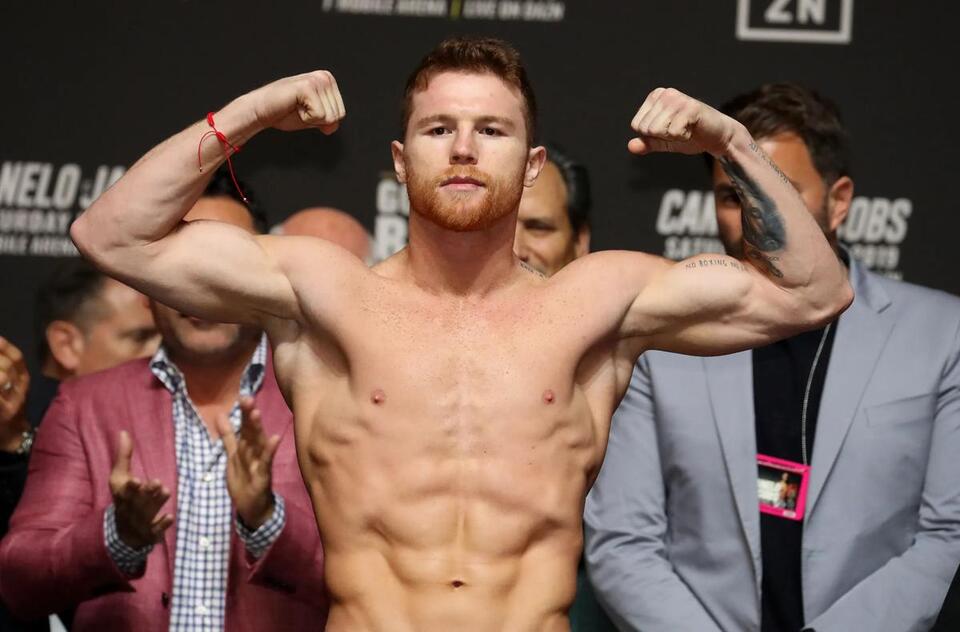 How much does Canelo weigh? Official weights, video released ahead of ...