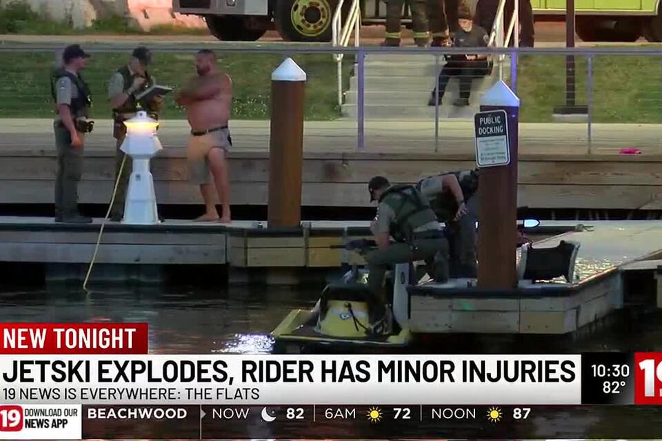 Jet ski blows up after getting fuel; Cleveland Fire responds - NewsBreak