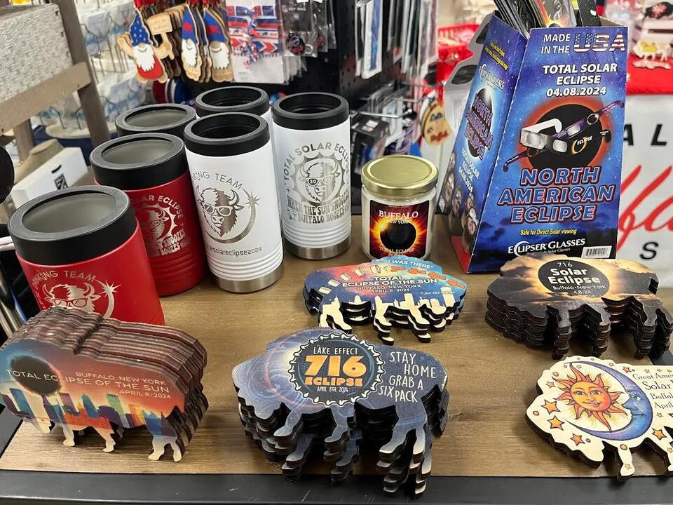 Western New York-themed Total Solar Eclipse merch: Get it before it's gone
