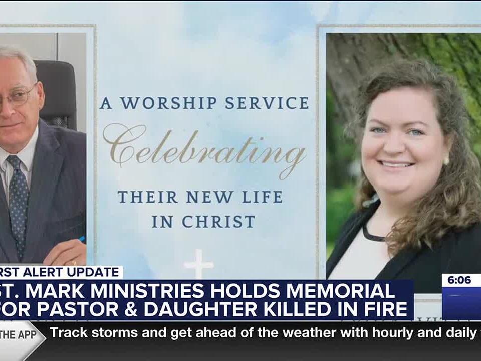 Memorial service held for pastor, family killed in fire