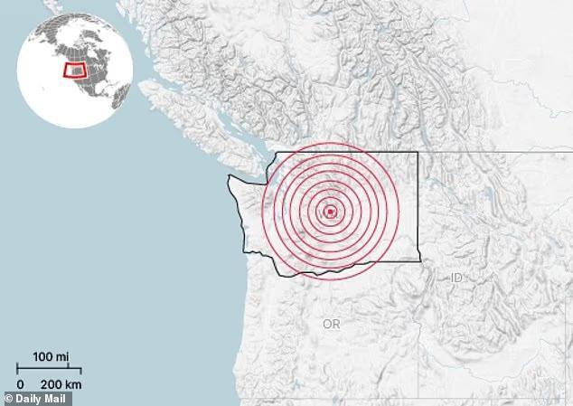 Explosion alert sparks panic in Washington with warning of earthquake ...