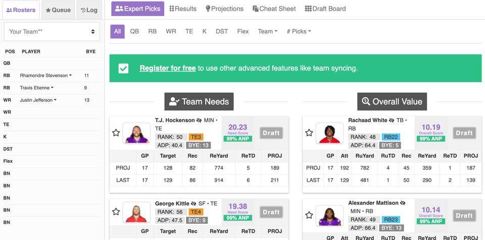 Try our fantasy football mock draft simulator - NewsBreak