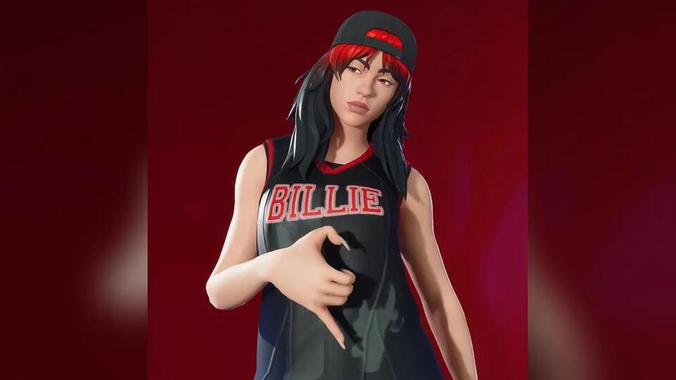 Fortnite’s Red Billie Eilish Skin Returns After 210 Days, Gamers React ...