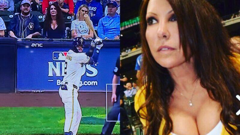 Milwaukee Brewers Fan Who Went Viral Behind Home Plate During Game 2 Of The NLDS Has Been ...
