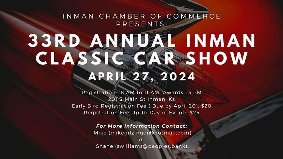 Inman Classic Car Show April 27 - NewsBreak