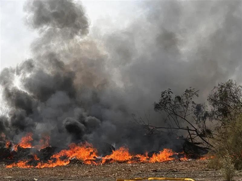 Shady Fire in Coachella burns 52 acres with 15% containment, revised ...