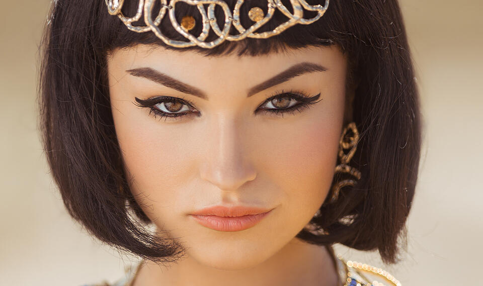 Hatshepsut, being a female Pharaoh, wore a fake beard to cement her ...