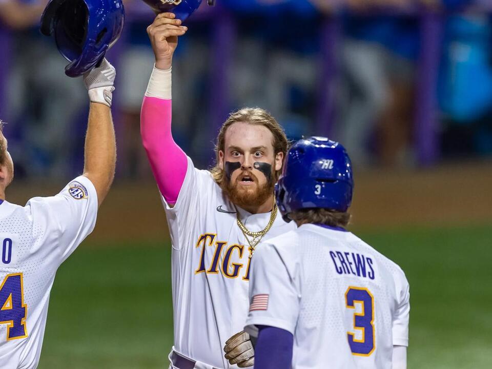 Tommy 'Tanks' White shines in LSU baseball's series sweep over Alabama