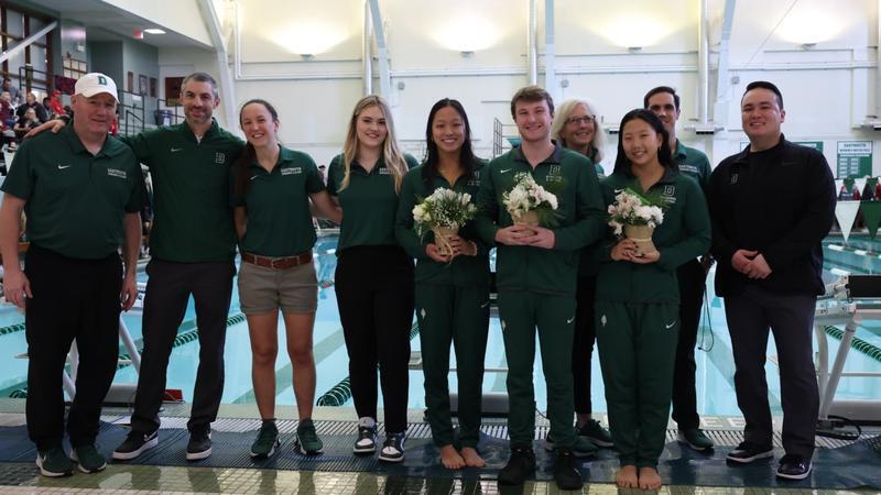 Men’s Swimming and Diving Defeats UMass in Tate Ramsden Invitational ...
