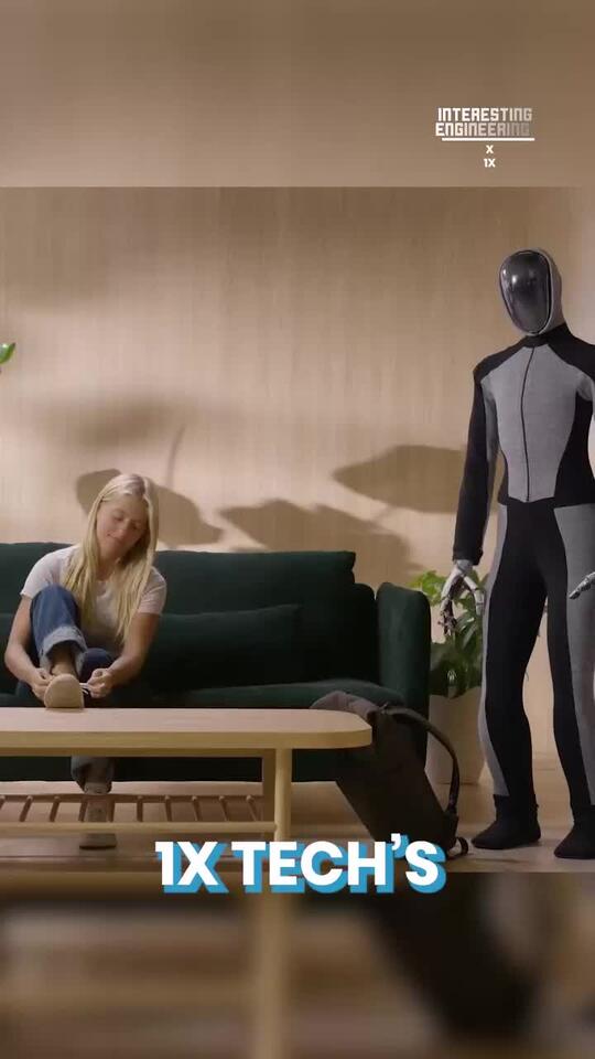 1X Technologies shows off their NEO Beta robot's capacity for movement ...
