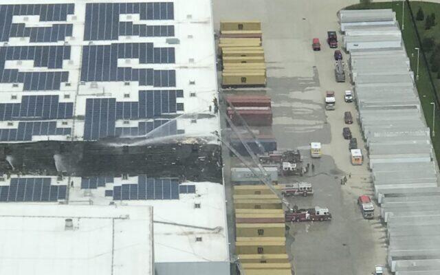 Multiple Fire Crews Battle Warehouse Fire - NewsBreak
