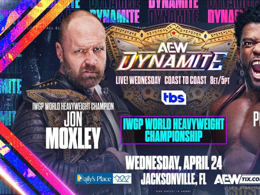 AEW Dynamite live results: Moxley vs. Hobbs IWGP World title match