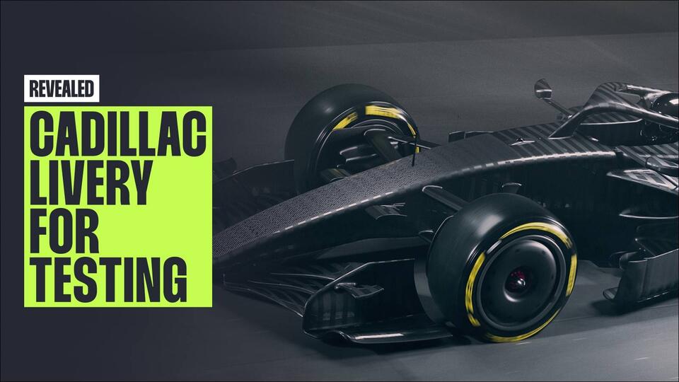 First look: Cadillac shows off F1 livery for pre-season testing - NewsBreak