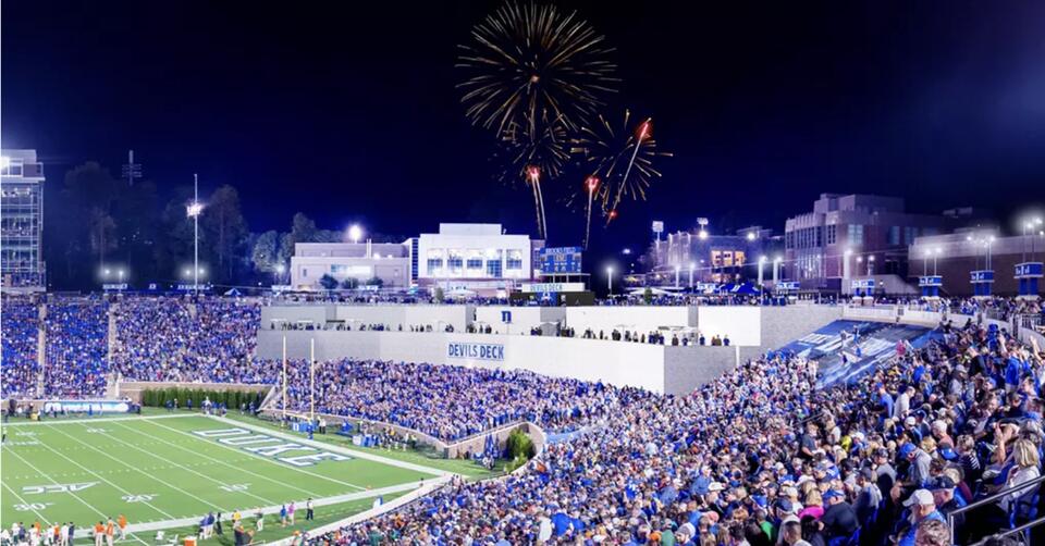 Duke Football Introduces New ‘Devils Deck’ to Brooks Field at Wallace ...