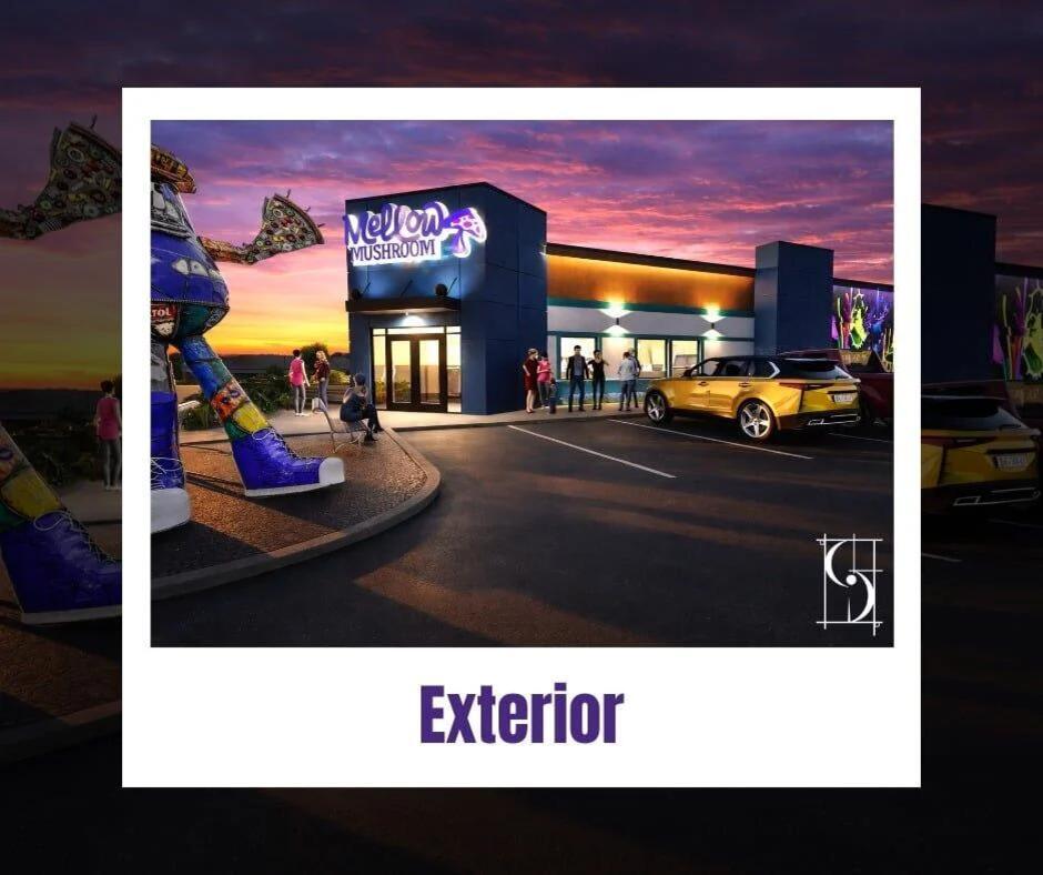 Mellow Mushroom Renderings Revealed with Renovations Underway - NewsBreak
