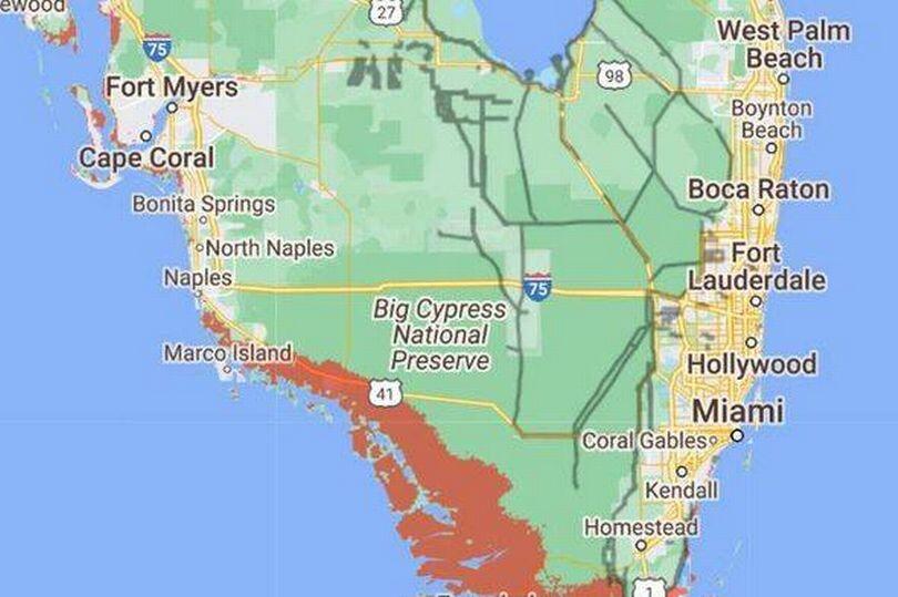 Chilling map shows US cities that will be 'underwater by 2050' due to ...