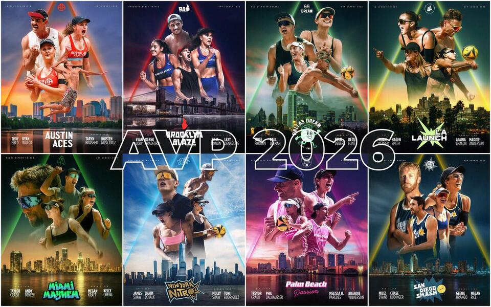 2026 AVP League Teams Announced - NewsBreak
