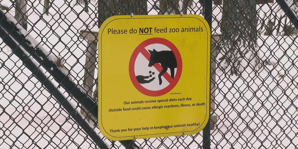 Wildwood Zoo asks visitors to stop throwing items into animal exhibits ...