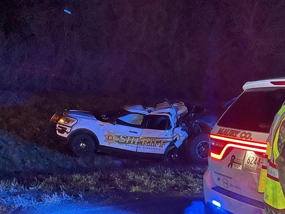 Maury County Sheriff’s deputy killed in crash - NewsBreak
