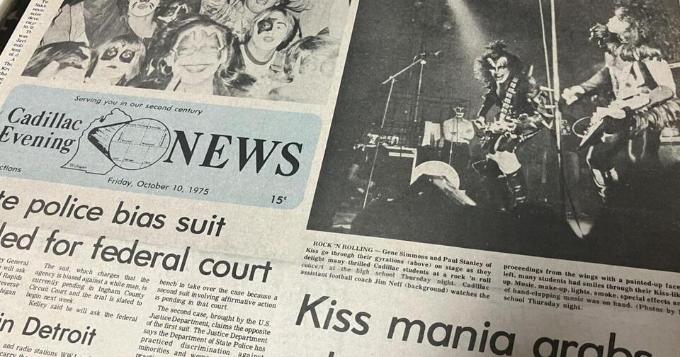 Timeline of KISS's 2-day visit to Cadillac - NewsBreak
