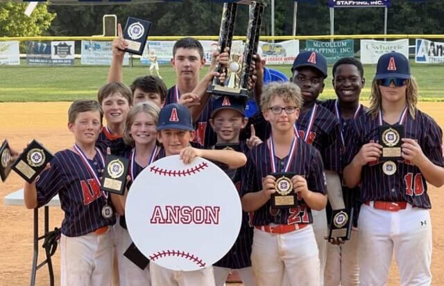 Two Anson Youth Baseball teams win state championships - NewsBreak