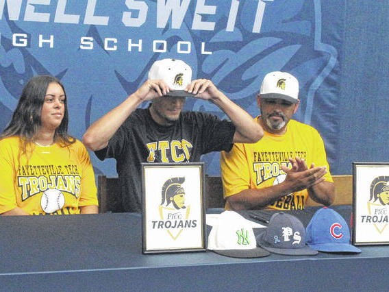 Rams’ Chavis signs with FTCC baseball