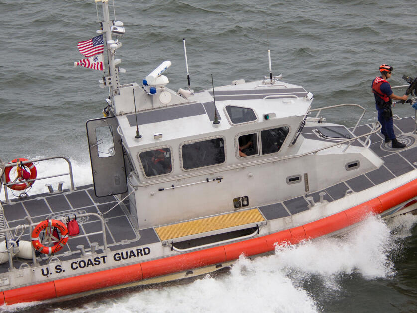 U S Coast Guard Rescues 2 Missing Boaters 55 Miles Off Bahamas Coast