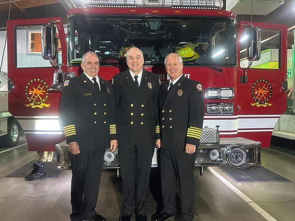 Woodburn Fire District introduces new assistant fire chief - NewsBreak