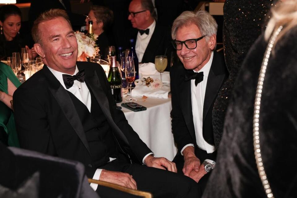 Kevin Costner and Harrison Ford Enjoy Dutton Family Reunion at 2024 ...