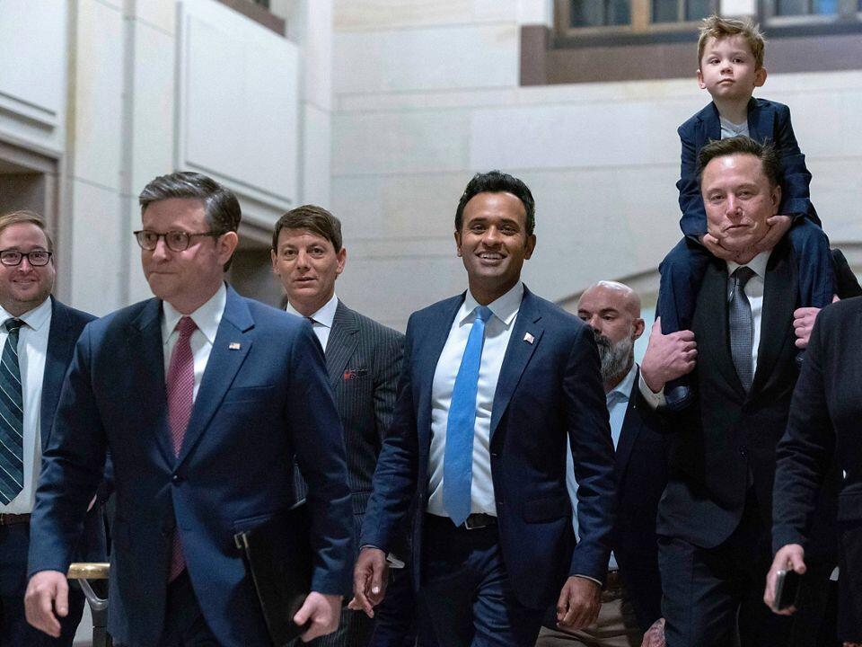 Elon Musk, Vivek Ramaswamy bring Trump's DOGE to Capitol Hill