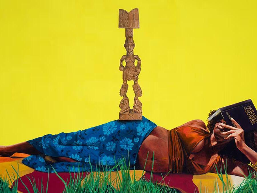 Paintings by famous, contemporary Black artists acquired by Spencer Museum