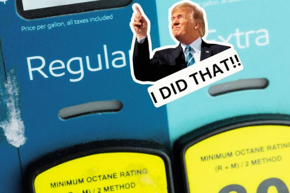 Donald Trump “I Did That” Stickers Found At The Pump - NewsBreak