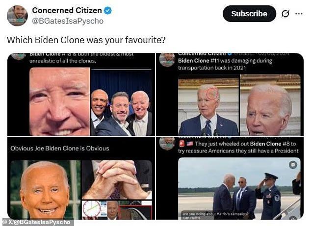 Trump cronies claim there's 'evidence' Joe Biden is a clone after ...